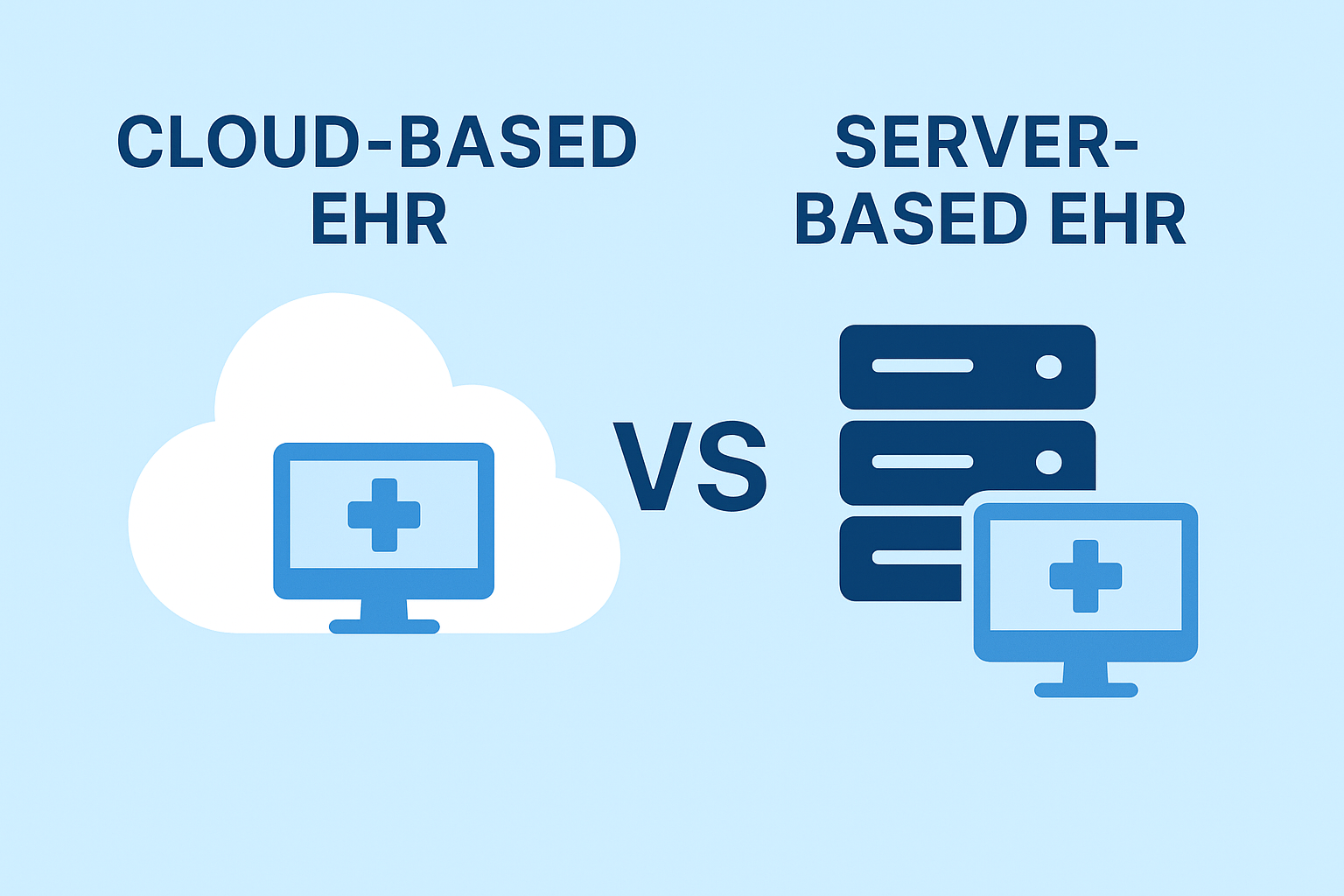 Cloud vs. Server-Based EHRs: Which Is Right for Your Practice in 2025?
